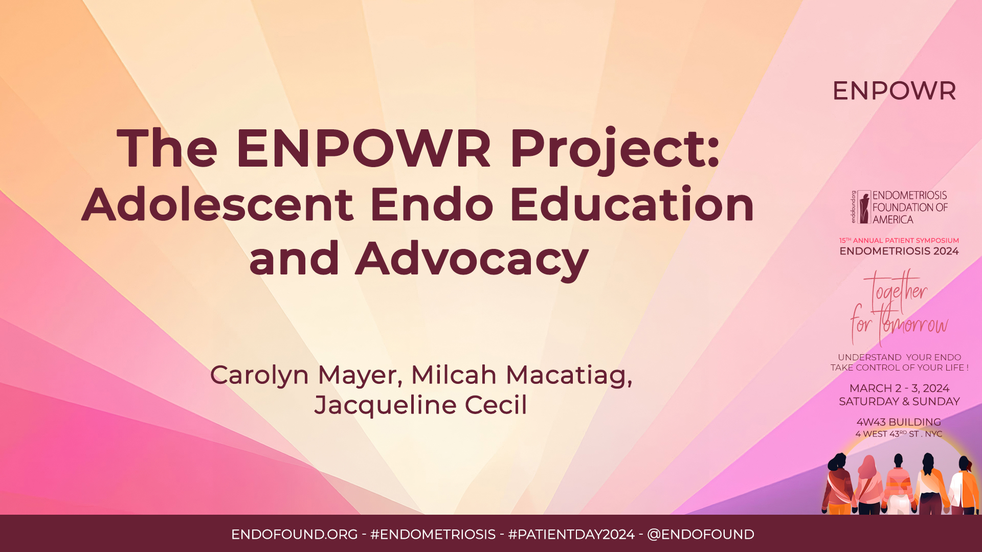 The ENPOWR Project: Adolescent Endo Education And Advocacy | EndoFound
