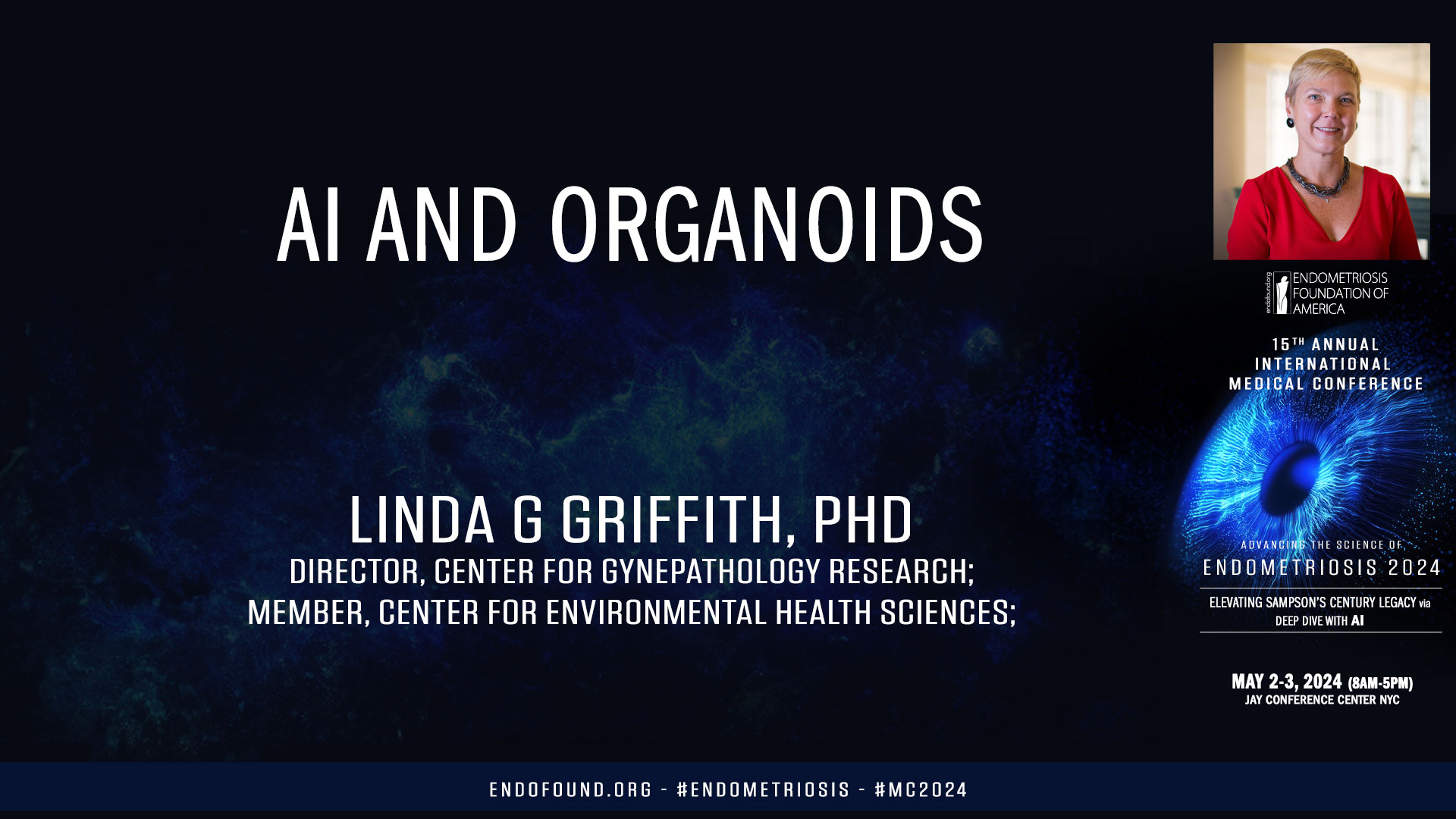 AI And Organoids - Linda G Griffith, PhD | EndoFound