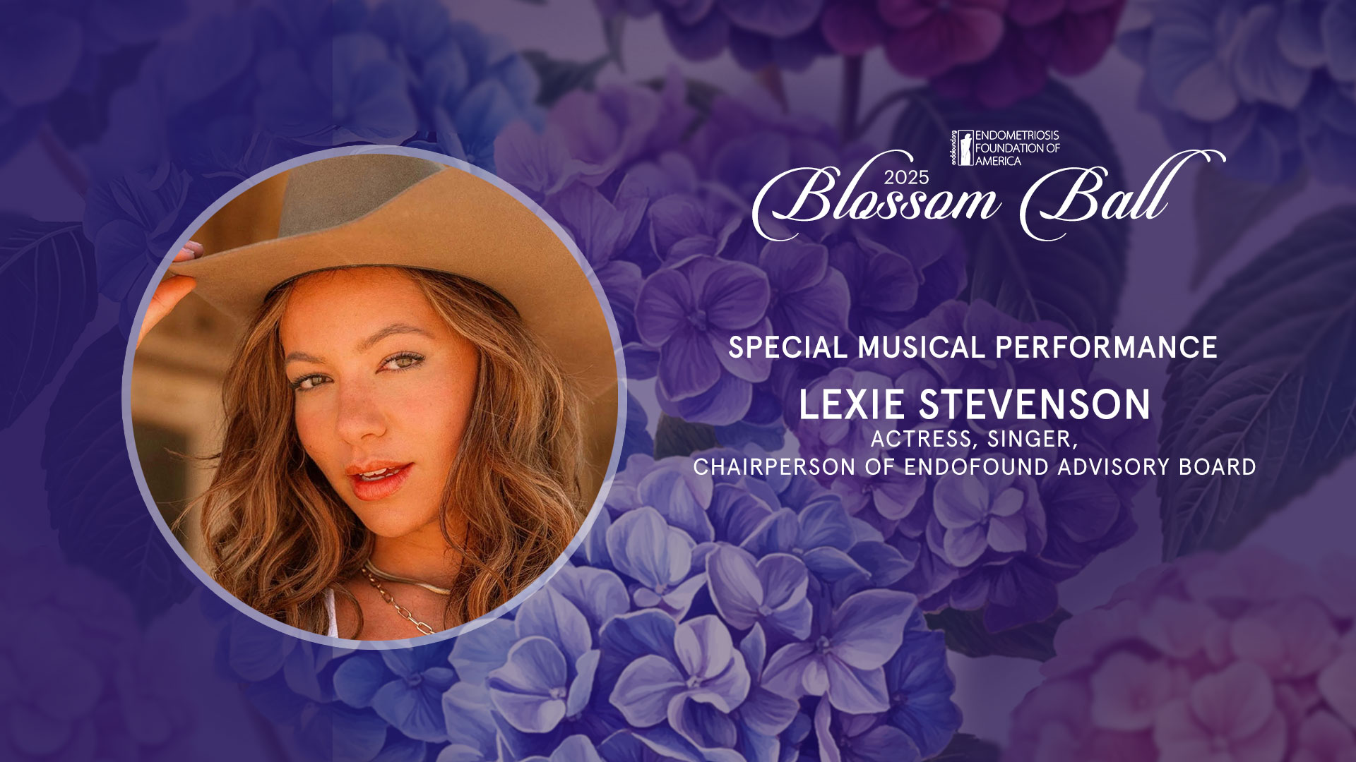 Lexie Stevenson - Blossom Ball 2025 | EndoFound