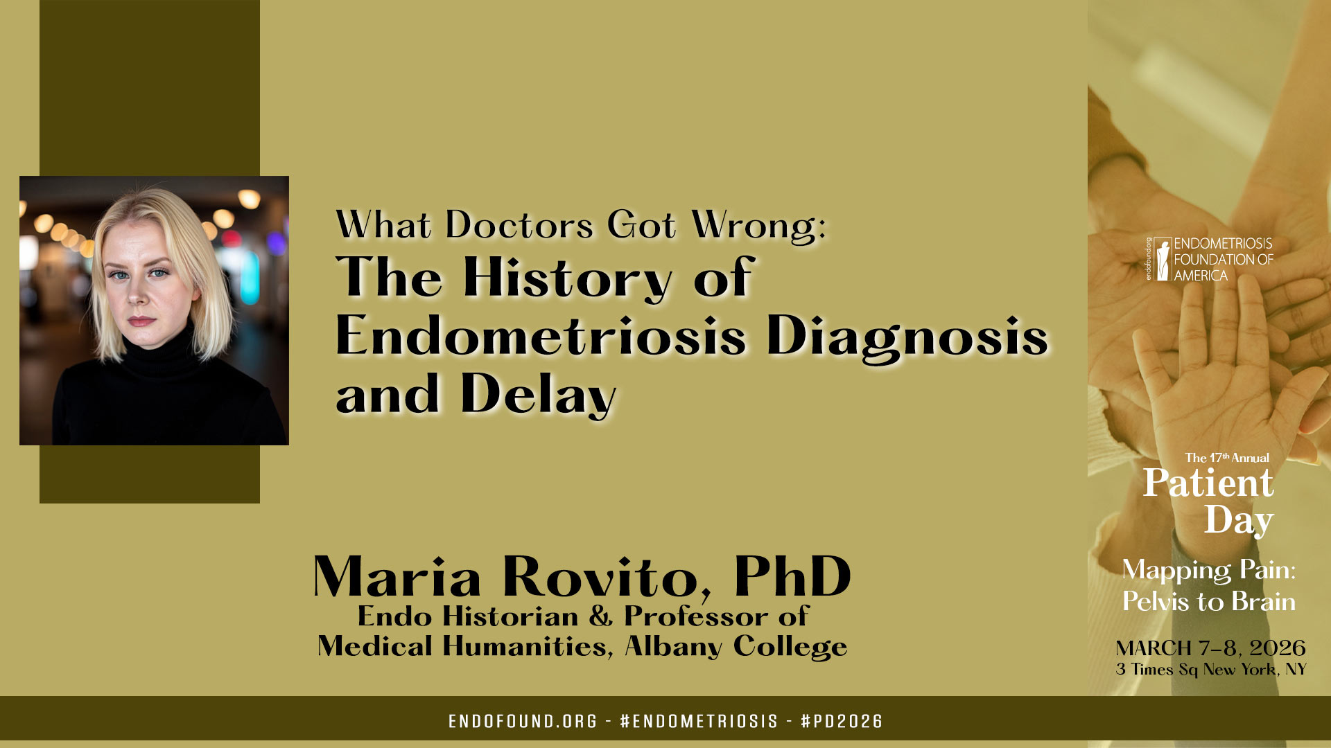 Maria Rovito, PhD - What Doctors Got Wrong: The History Of Endometrios ...