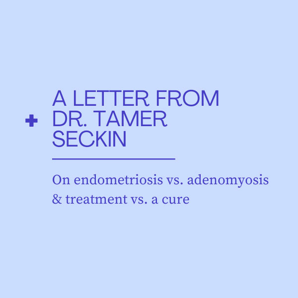 A Letter From Dr. Seckin: On Hysterectomies, Endometriosis, And Adenom ...